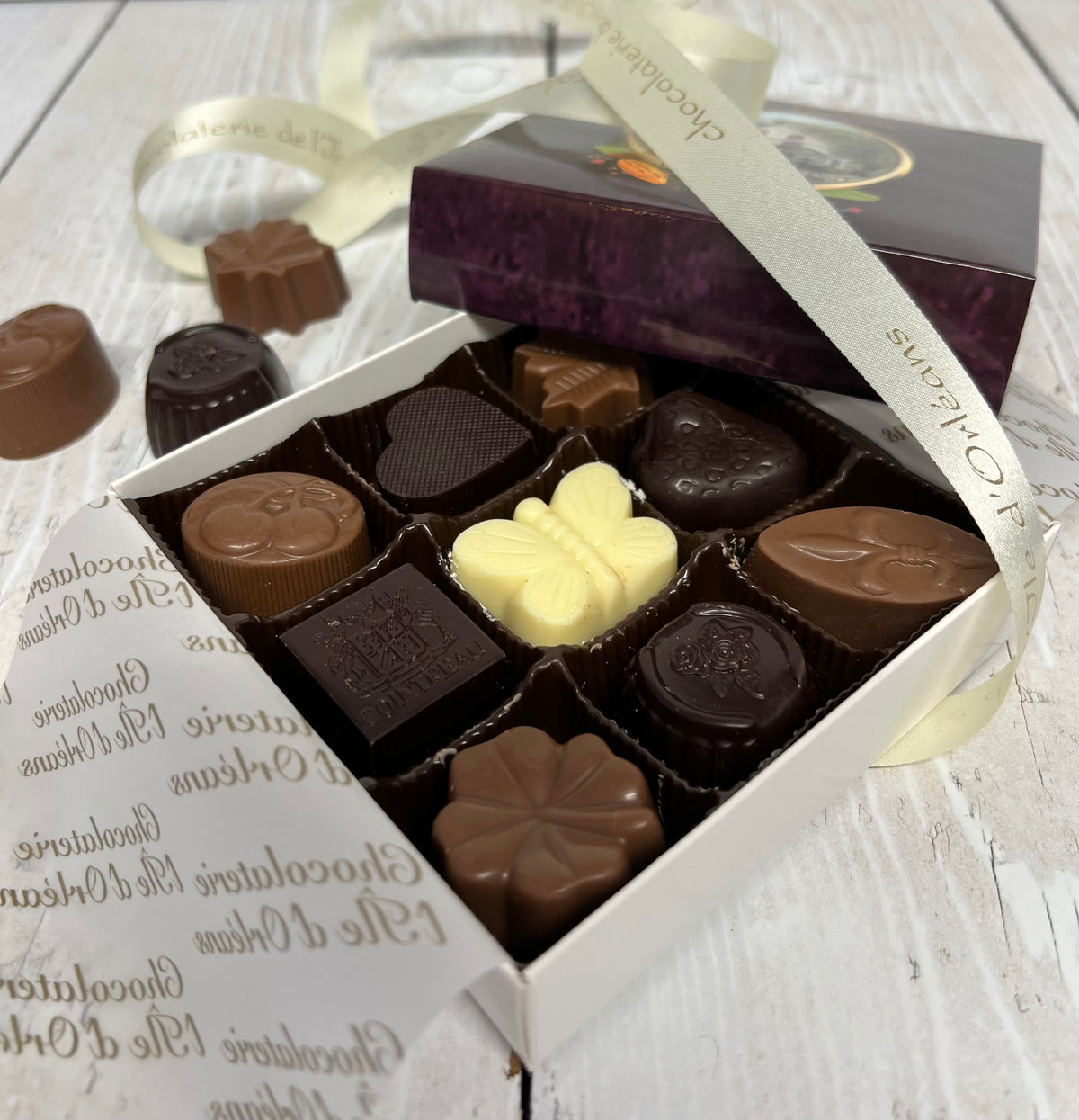 Boîte de 9 morceaux assortis – Chocolaterie de l'Île d'Orléans
